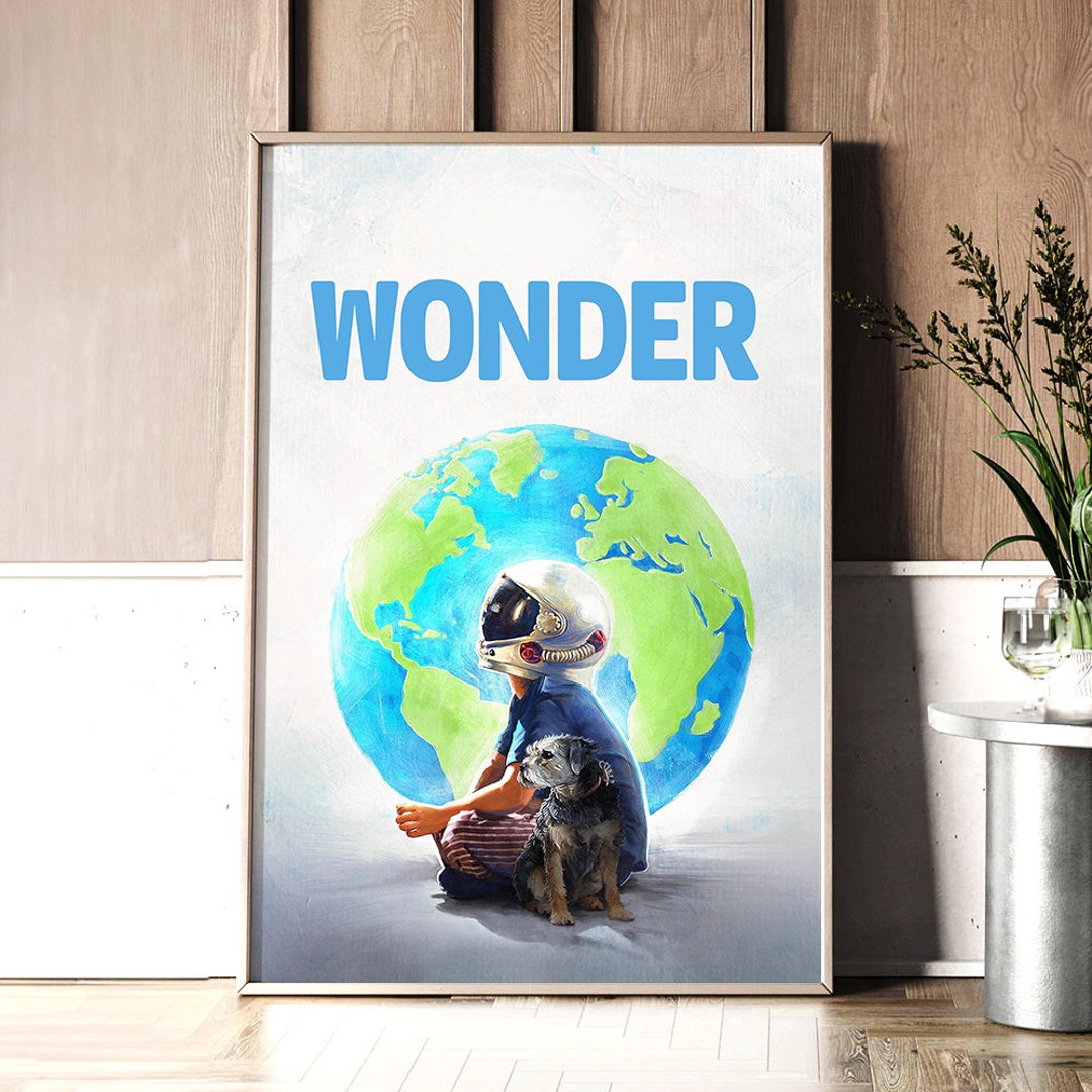Wonder Movie Poster/ Custom Film Posters/ Personalized Gift/ Wall Art ...