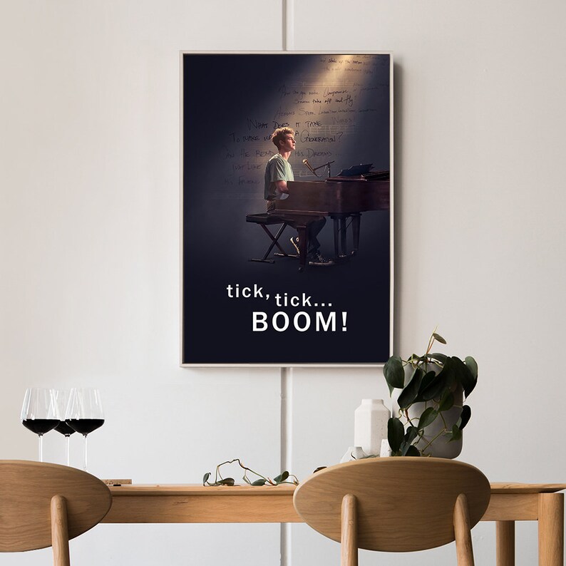 Tick, Tick... BOOM Movie Poster/ Custom Film Posters/ Personalized Gift ...