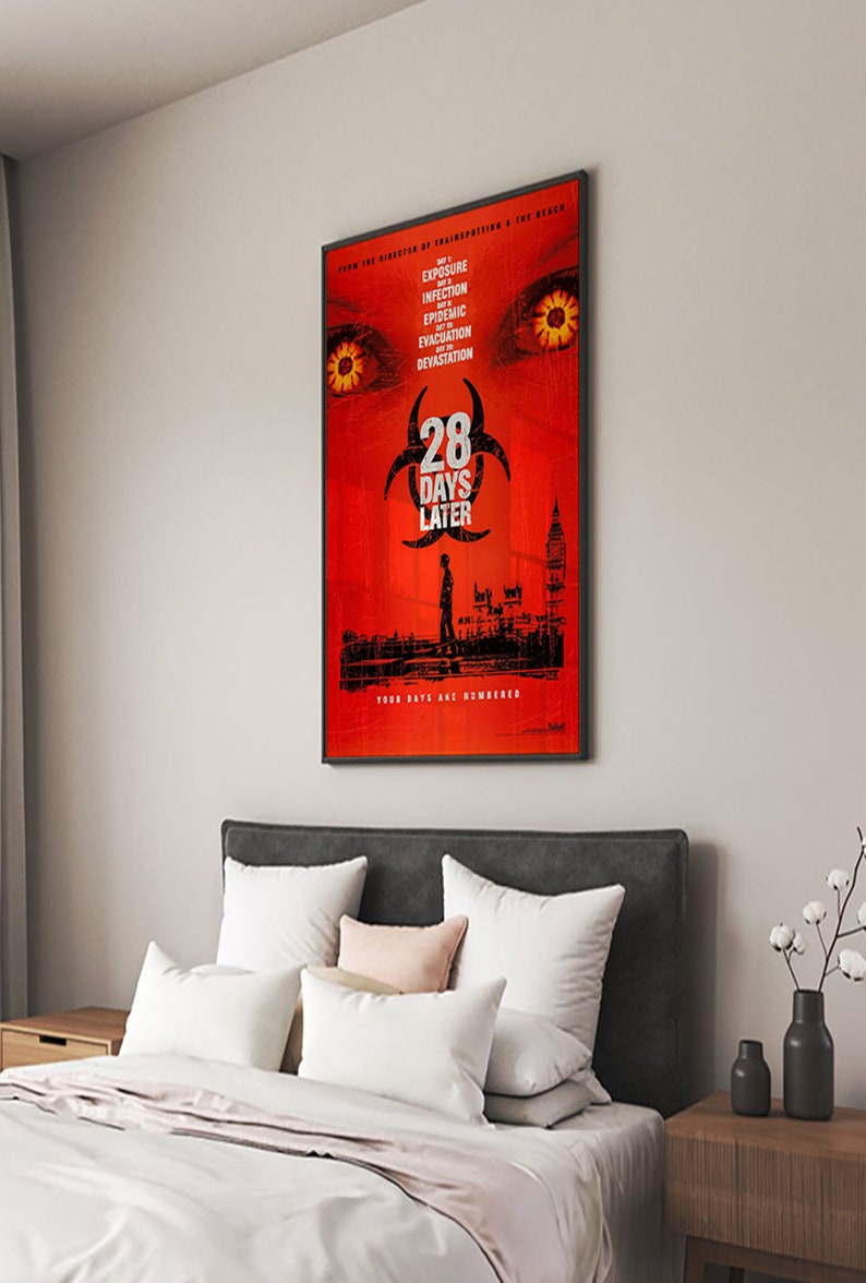 28 Days Later Movie Poster/ Custom Film Posters/ Personalized Gift ...