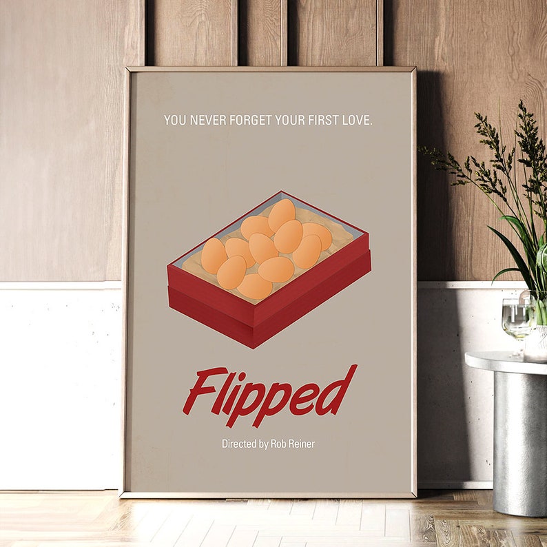 Flipped Movie Posters Custom Film Posters Personalized Movie Posters ...