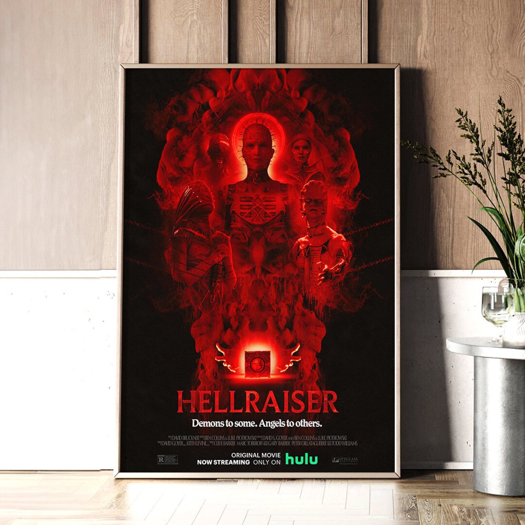 Hellraiser Movie Poster/ Custom Film Posters/ Personalized Gift/ Wall ...