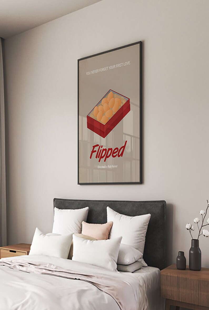 Flipped Movie Poster/ Custom Film Posters/ Personalized Gift/ Wall Art ...