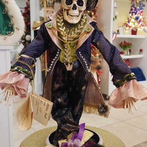 Mark Roberts Peacock Palace Skeleton 2 NEW - Etsy