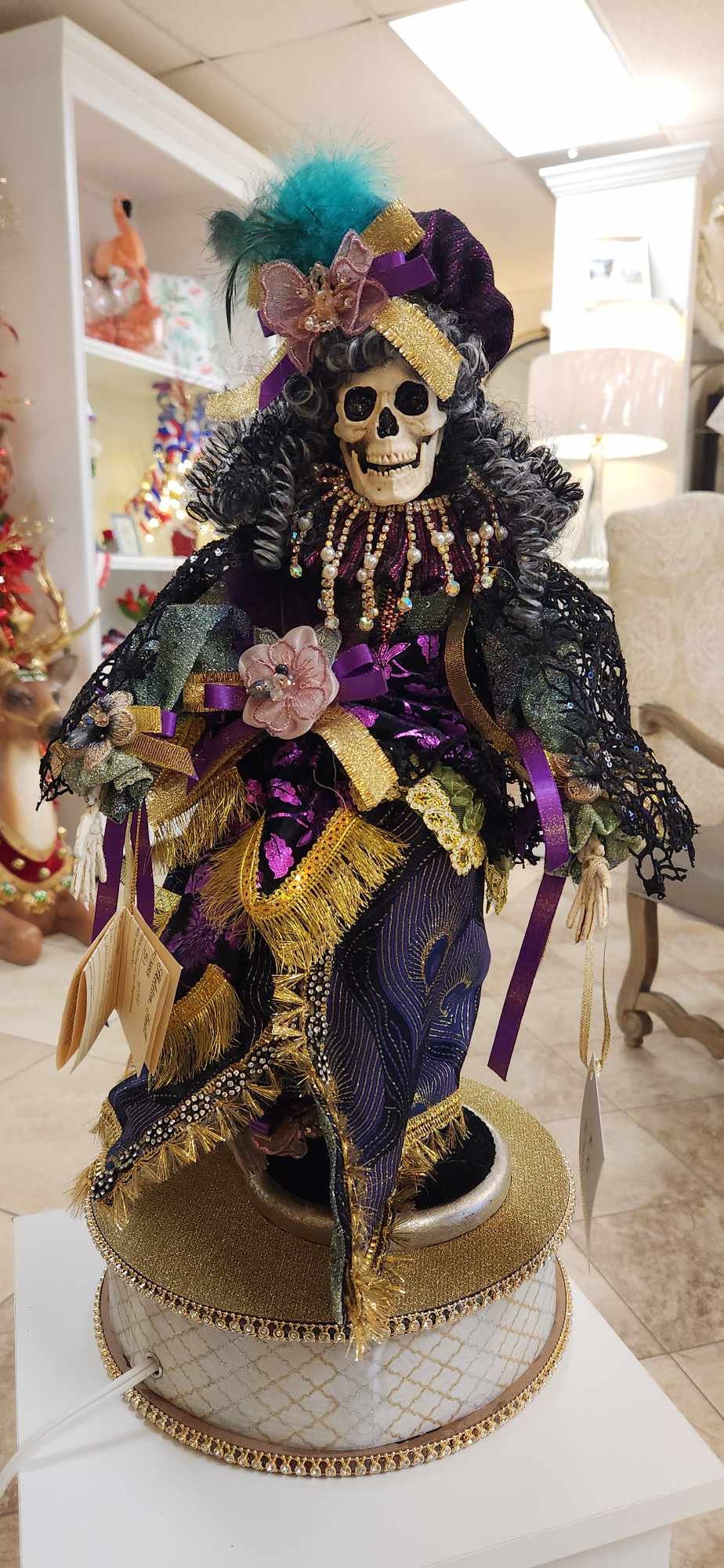 Mark Roberts | Mrs. Peacock Palace Skeleton | NEW - Etsy