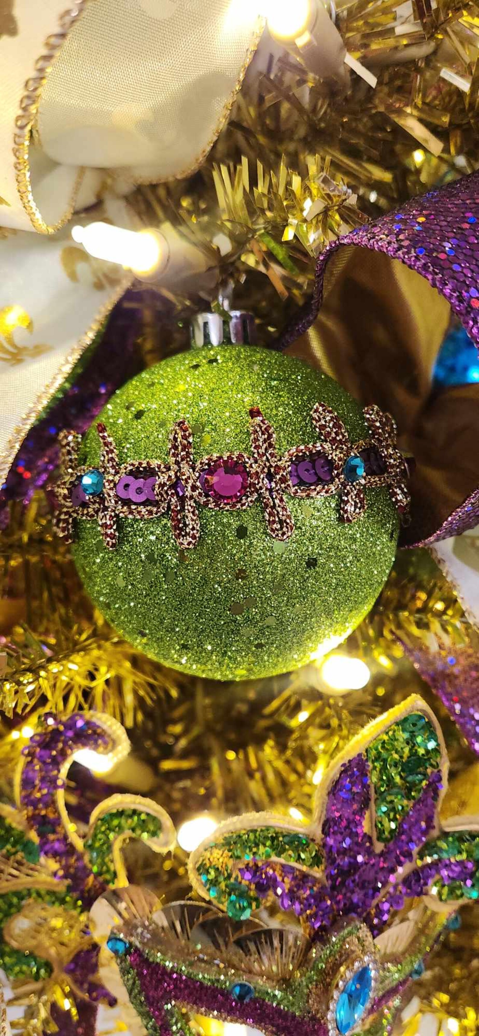 Handcrafted Bourbon Street Tabletop Tree | 2ft | Lighted - Etsy