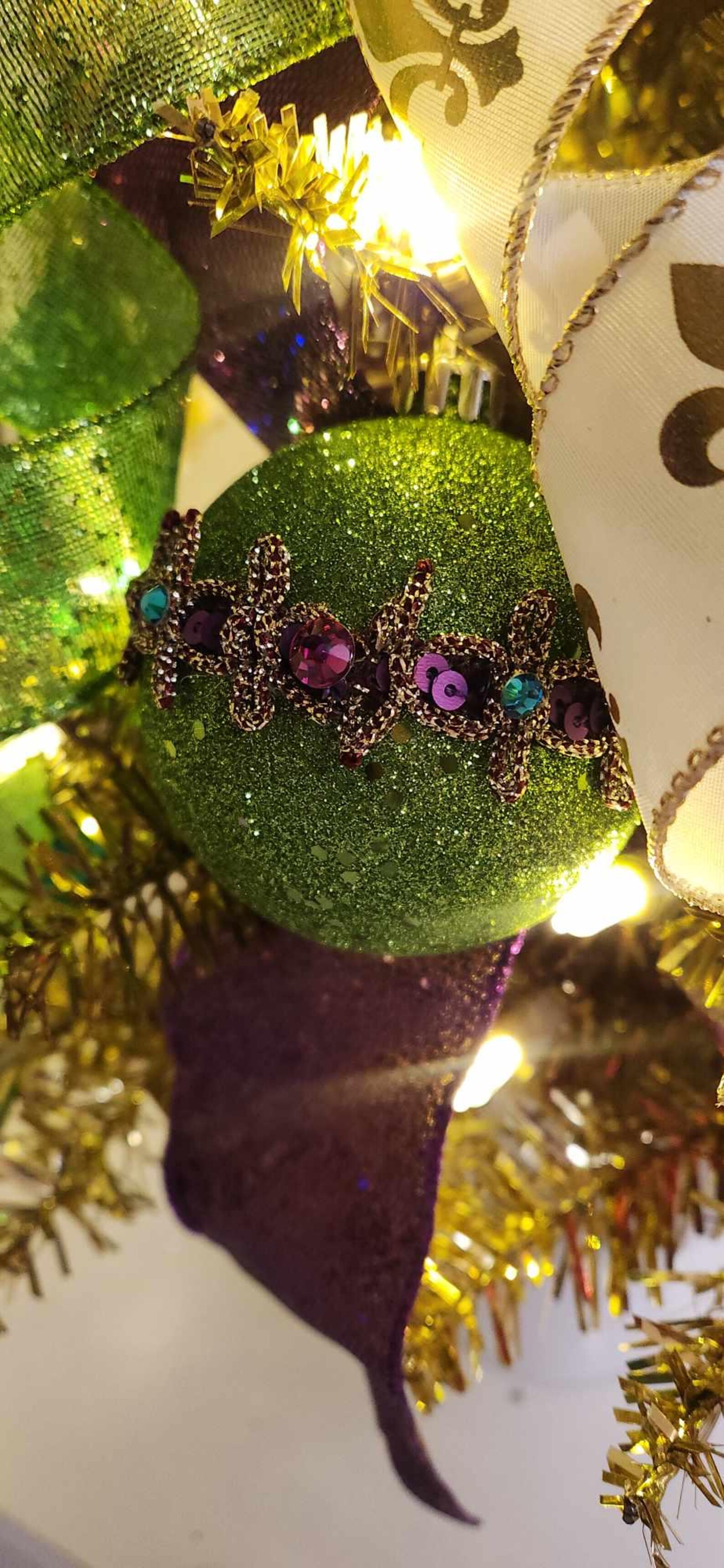 Handcrafted Bourbon Street Tabletop Tree | 2ft | Lighted - Etsy