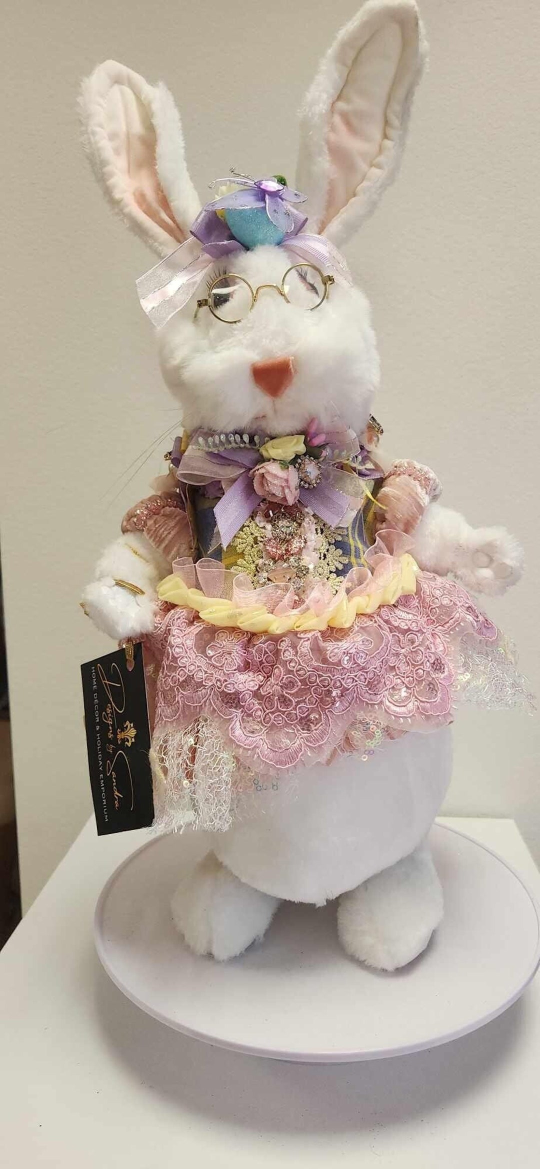 Mark Roberts | Mrs. Fluffy Bunny Figurine, 14-16 Inches | NEW - Etsy