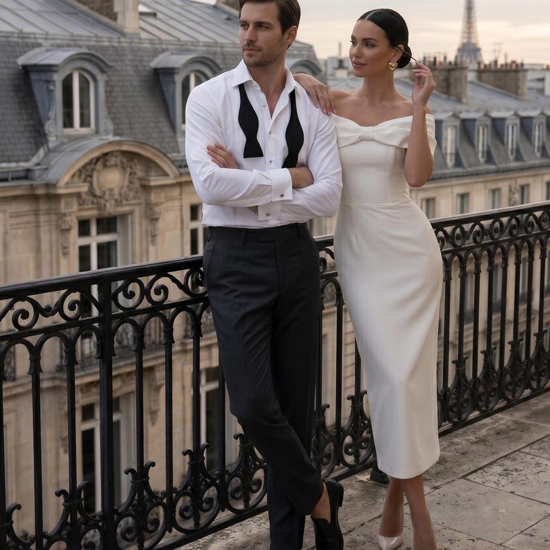 Civil Wedding Dress Cream - Etsy
