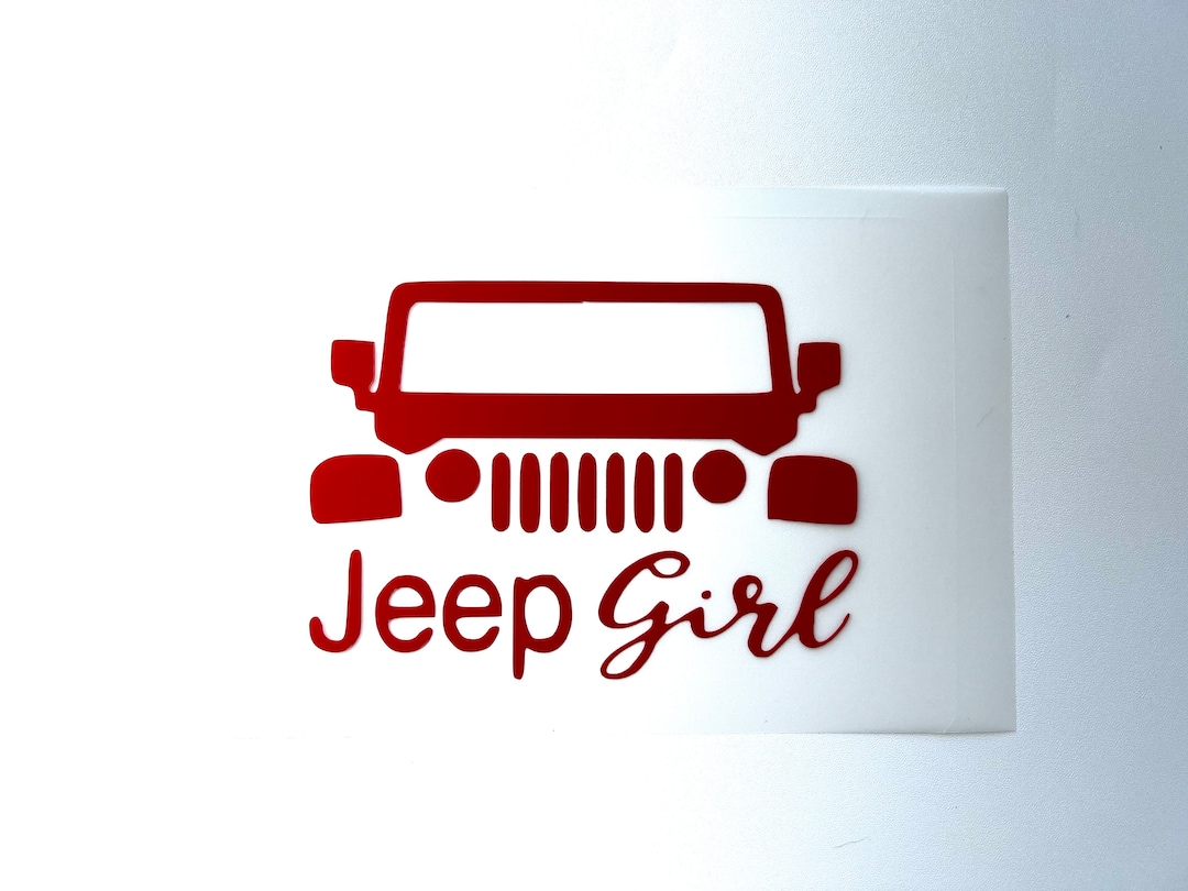 Jeep Girl Decal - Etsy