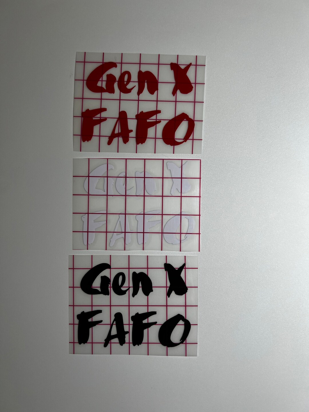 GEN X FAFO Decal - Etsy