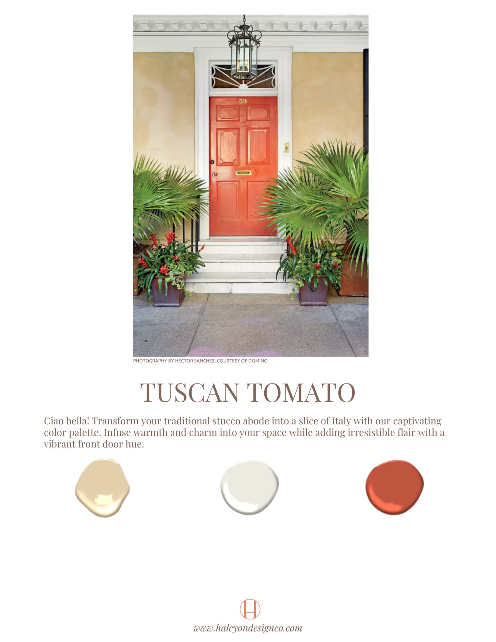 Exterior Paint Color Guide: Tuscan Tomato - Etsy
