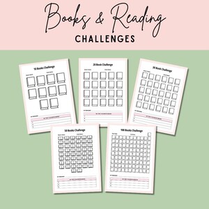 2025 Reading Planner Bundle: Tracker, Journal, Diary (printable) - Etsy