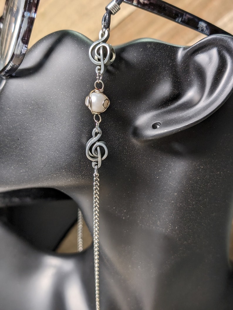 Music Note Glasses Chain - Etsy