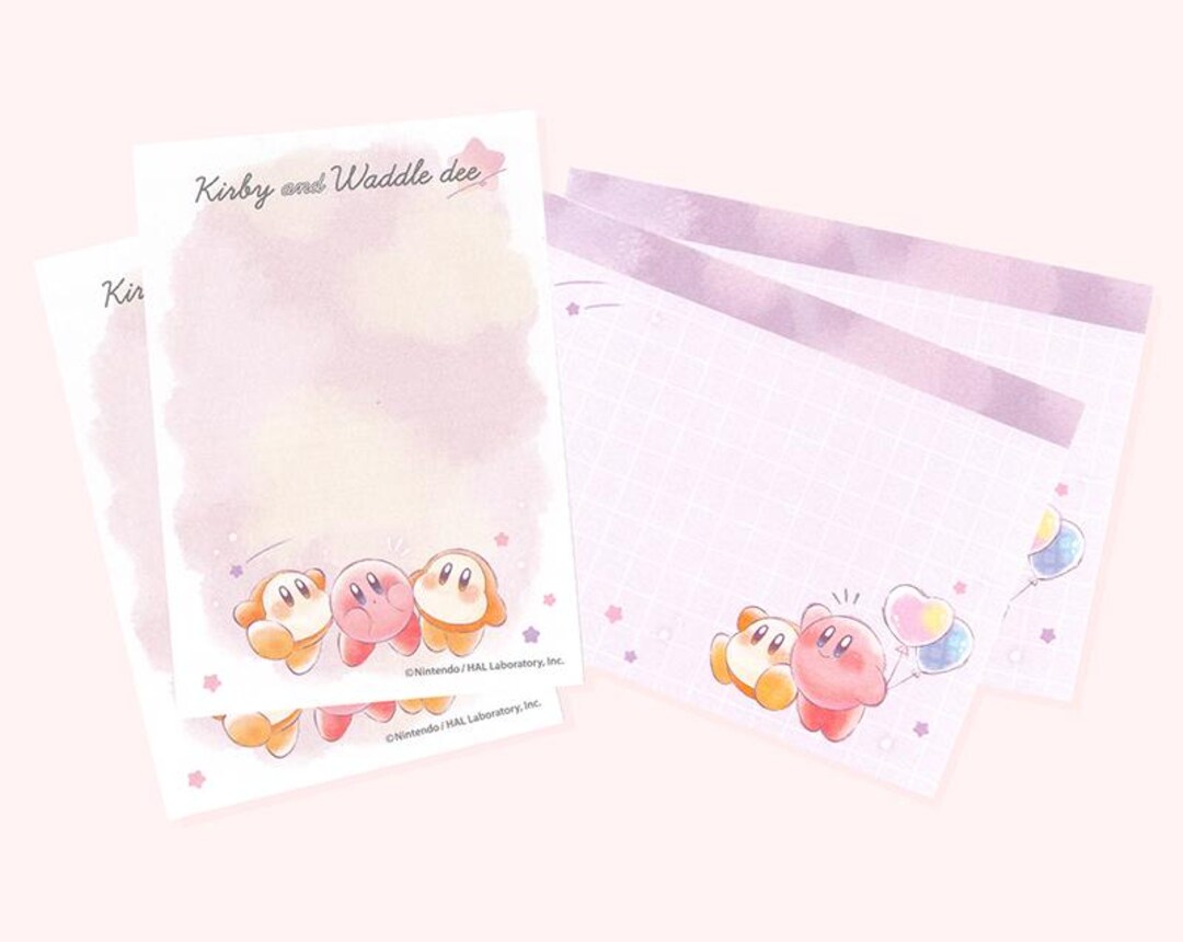 Kawaii Cute Memo Sample Set, Junk Journaling, Scrapbooking - 4 Sheets ...