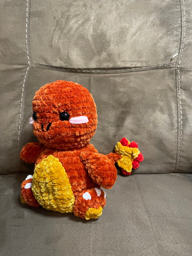 Crochet Charmander - Etsy
