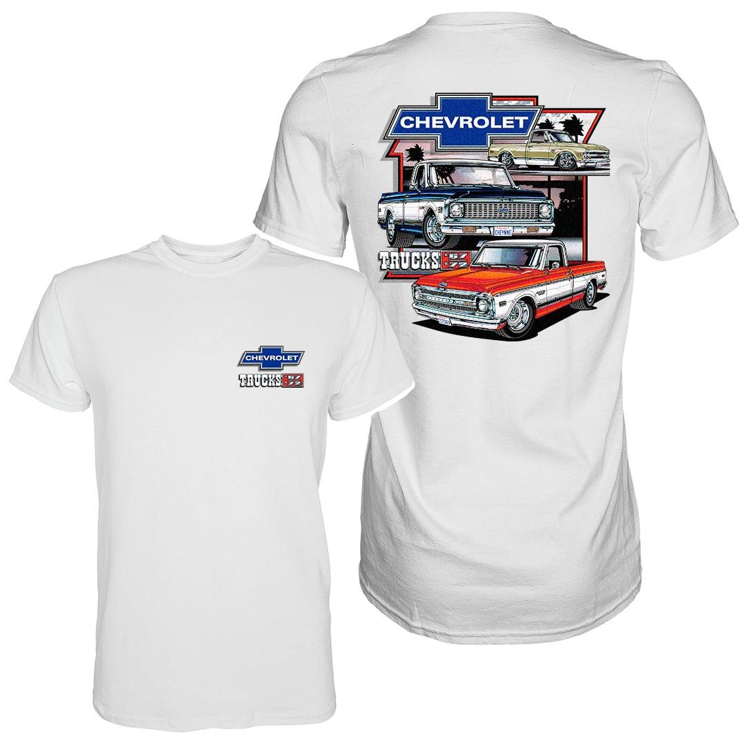 Vintage Chevy Trucks T-shirt, Action Line Trucksm, 1967-1972 T-shirt ...