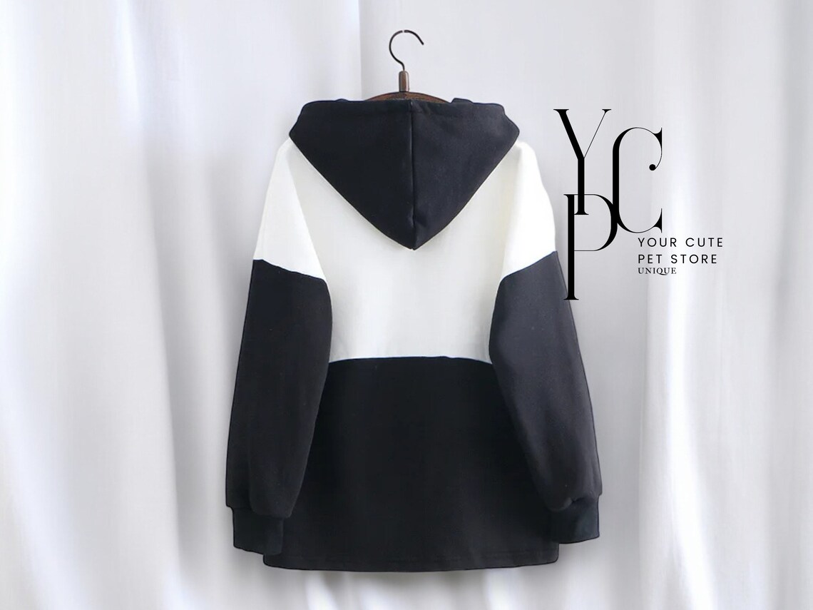 Cute Cat Hoodie One Size Cat Hoodie Sweatershirt Pet Jumper Pullover ...