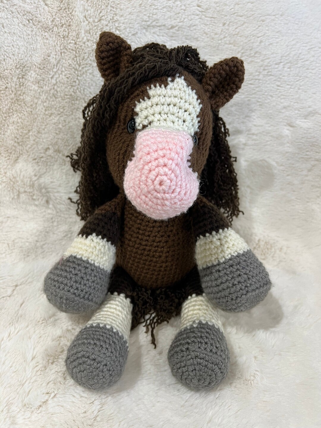 Rusty Bronco the Horse! Amigurumi | Stuffed Animal | Crochet | Homemade ...