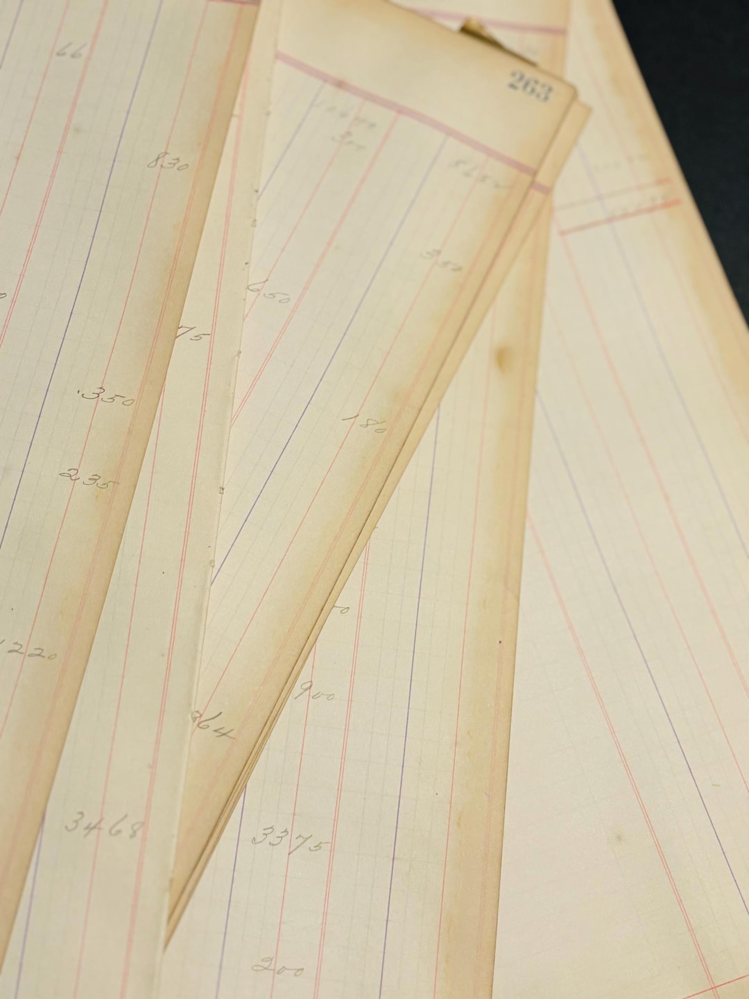Antique Ledger Paper - Etsy