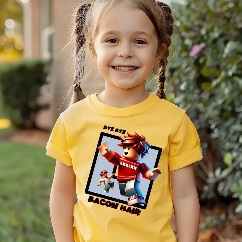 Roblox Bacon Shirt - Etsy