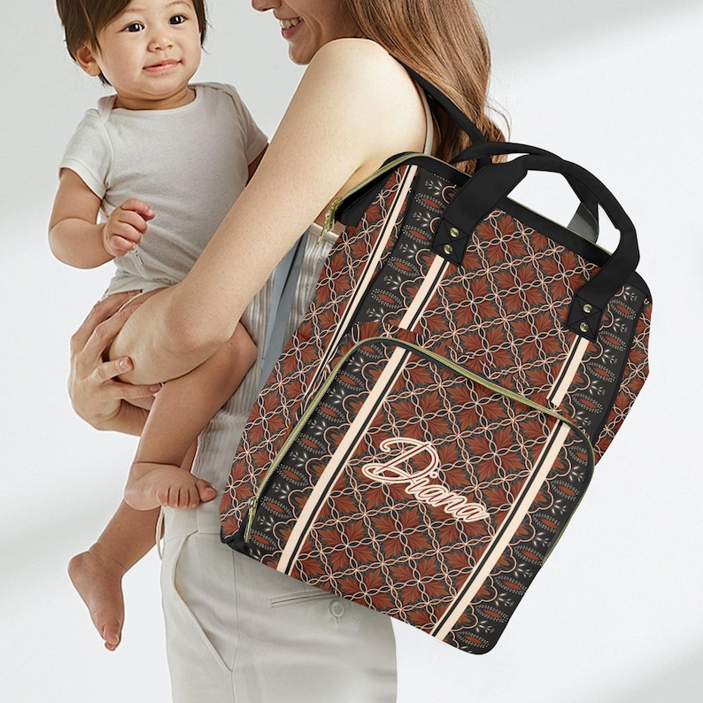 Diaper Backpack Multifunctional Diaper Bag Organization Shoulder ...