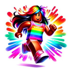 Lady Avatar PNG Download Cartoon Design for Sublimation Digital Wall ...