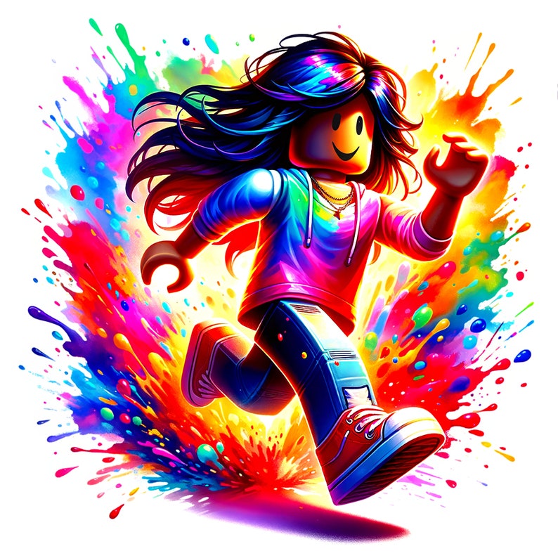 PNG Sublimation Roblox Download Digital Cartoon Design Wall Art Prints ...
