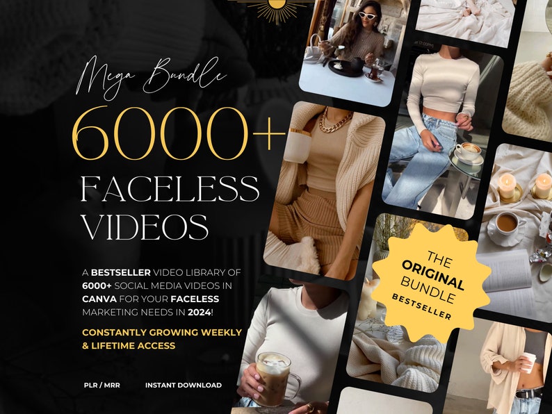 6000+ Faceless Aesthetic Videos for Instagram Reels, Minimalist ...