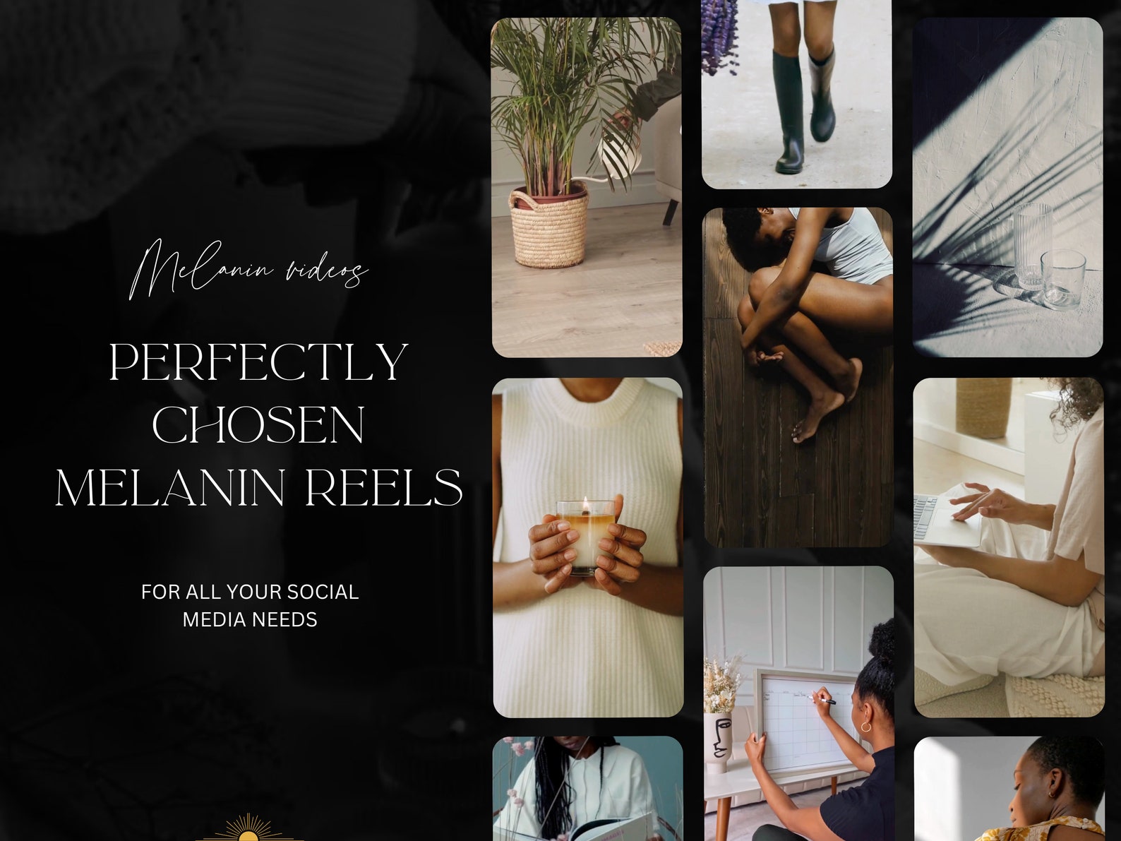 1400+ Melanin Faceless Reels | Faceless Digital Marketing | Instagram ...