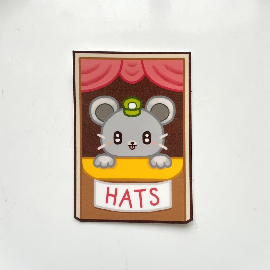 Hat Mouse Sticker | Stardew Valley - Etsy