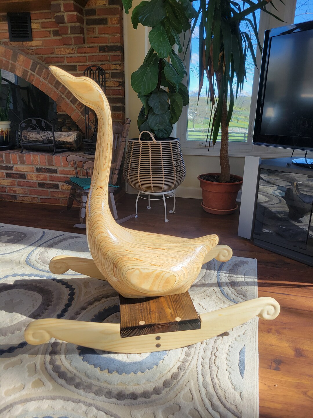 Laminated Rocking Goose - Etsy