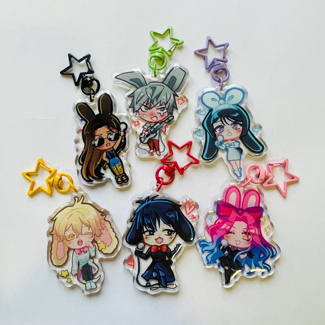 Alien Stage Acrylic Keychains Ivan Till Sua Mizi Luka Hyuna - Etsy