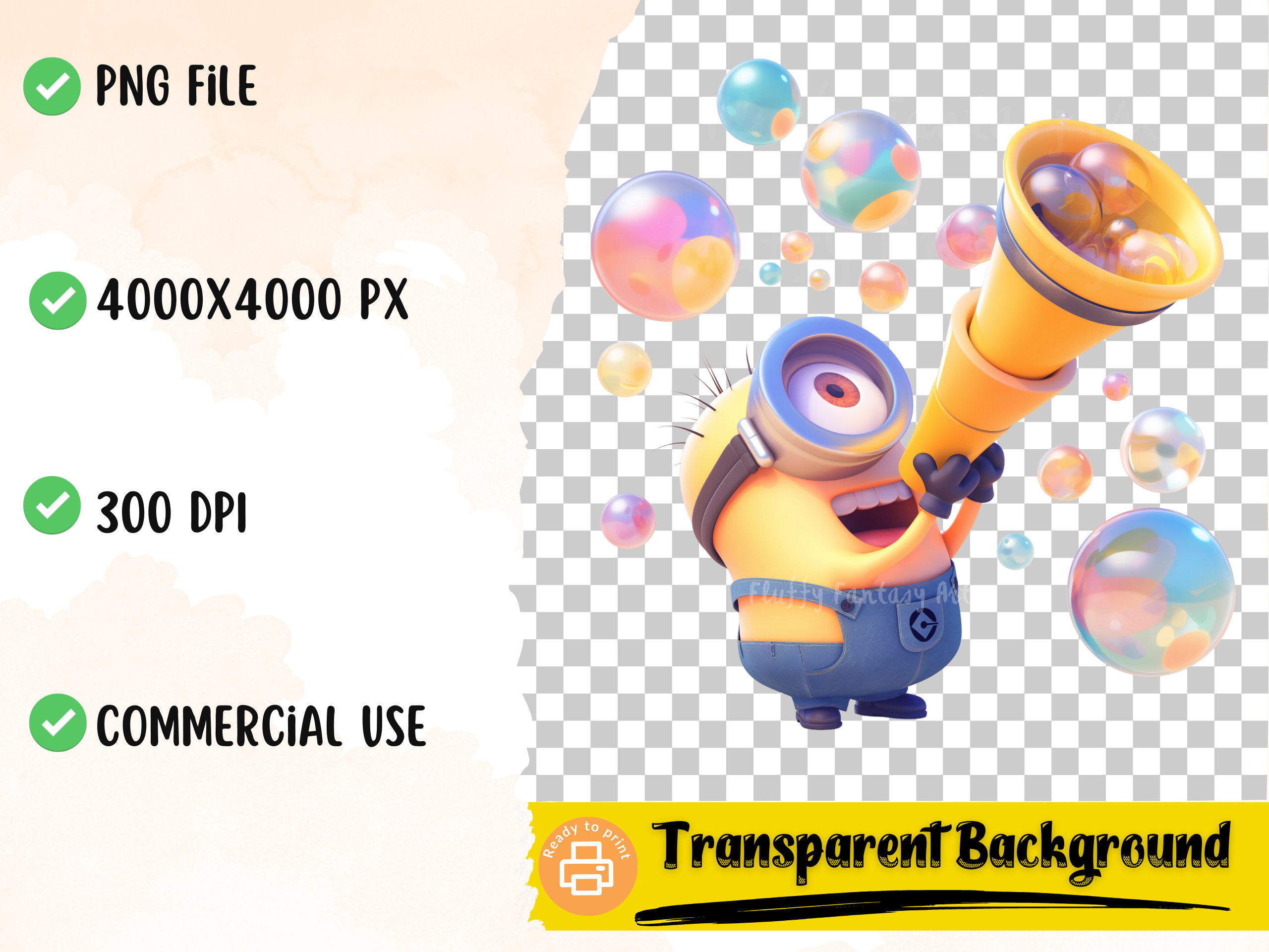 Minions MEGA BUNDLE 115 Clipart PNG Transparent File,instant Download ...