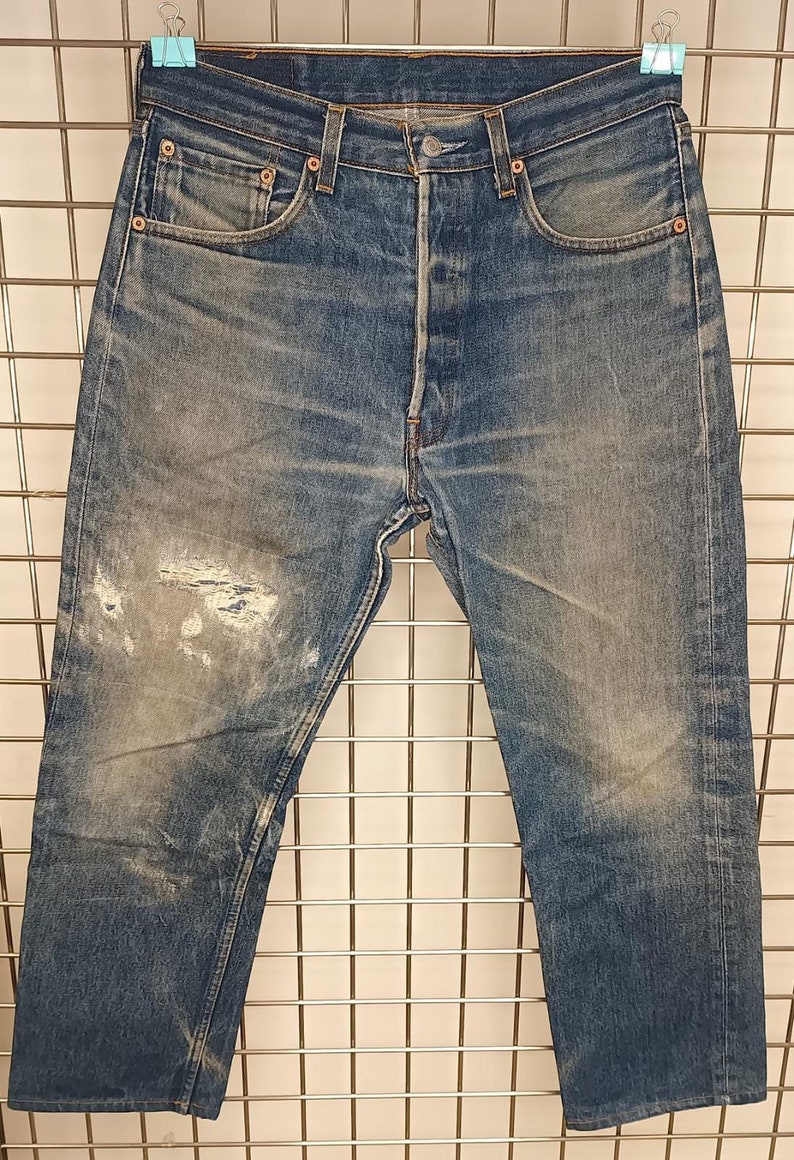 Vintage Levi's 501 Men Jean 32x27 (made in USA) - Etsy
