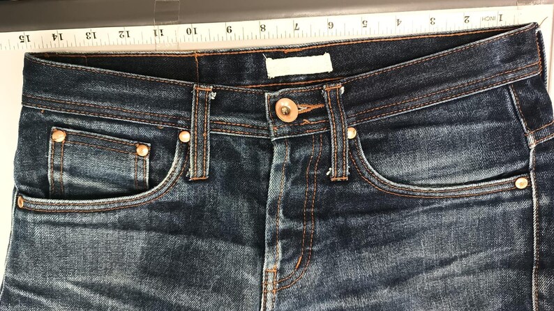 The Unbranded Brand Heavy Selvedge Denim Jean W30/L28.50 - Etsy