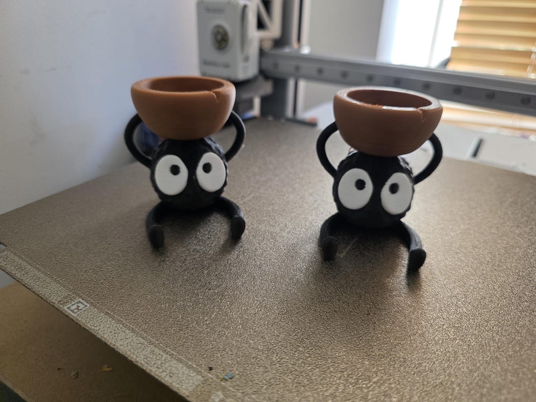 3D Printed Soot Sprite Tea Light Holders – Cute, Quirky & Full of Charm ...