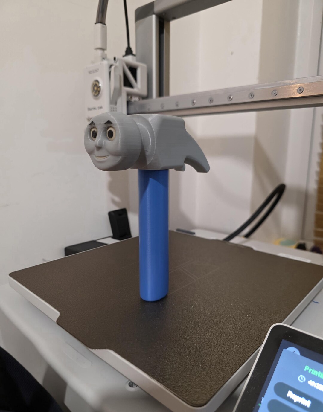 3d Printed Thomas the Tank Engine Hammer – A Deeply Unsettling yet ...