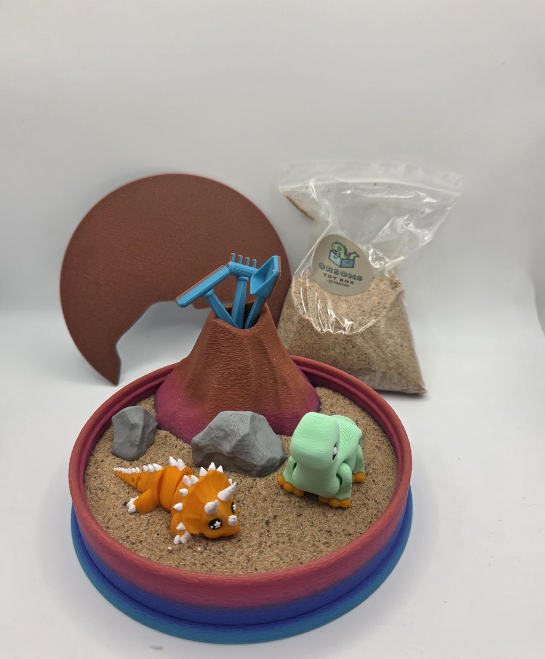 Tiny Diny Zen Garden – Prehistoric Peace in a Dish - Etsy