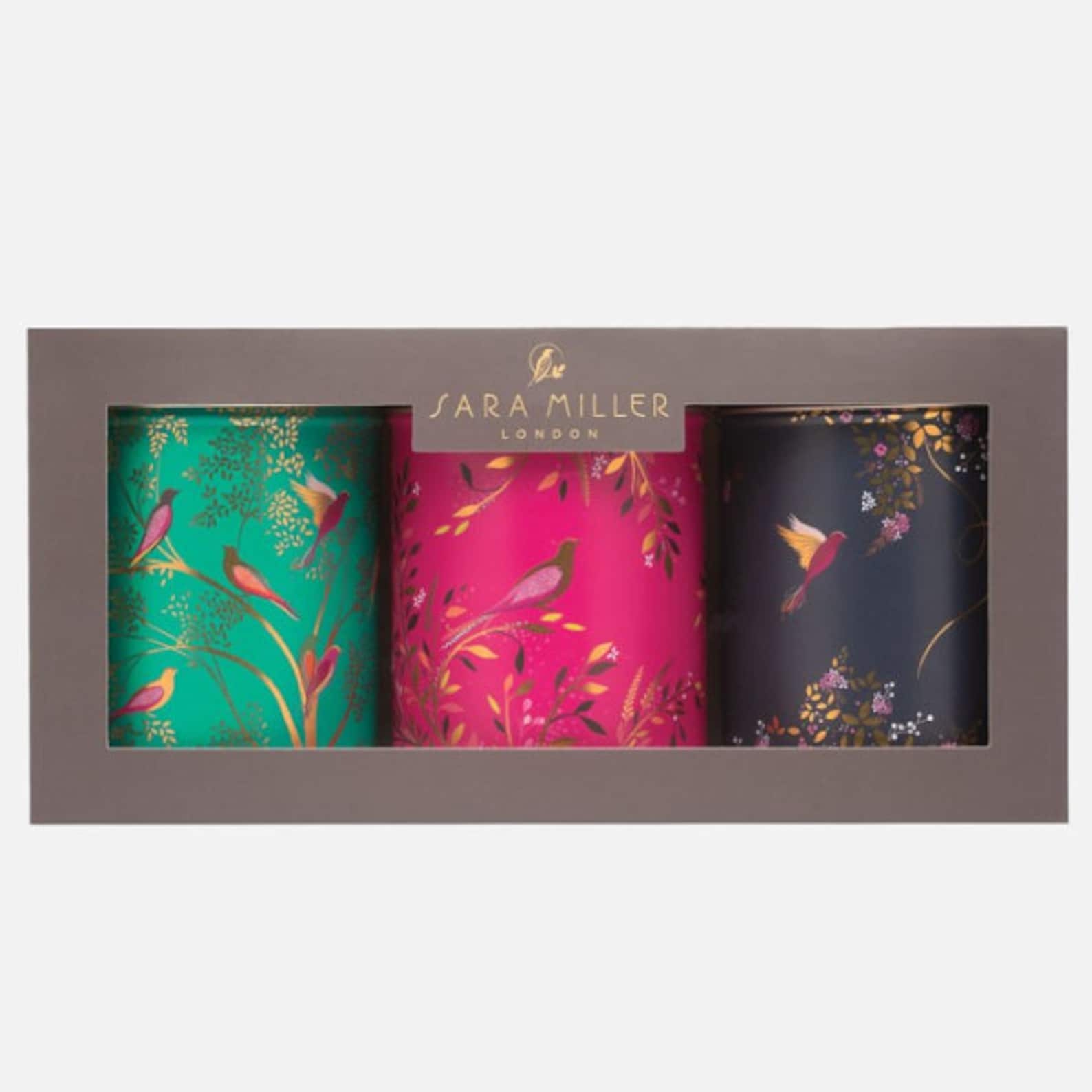 Sara Miller London - Set of 3 Storage Cans Chelsea - Storage Tin ...
