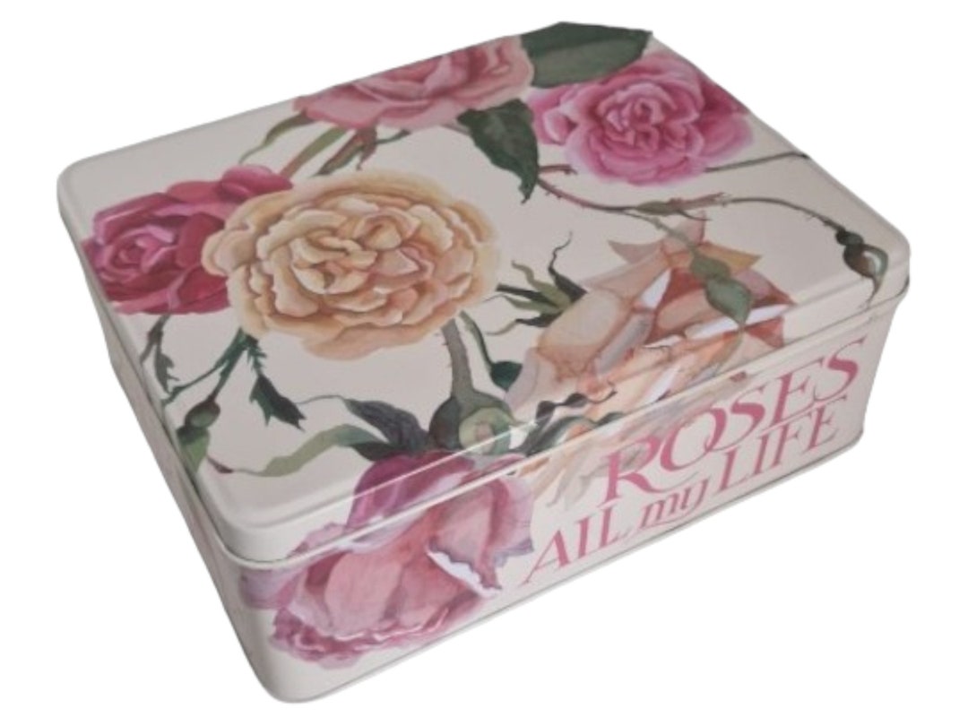 Emma Bridgewater - Storage Tin Roses All My Life - Pink - Tin ...