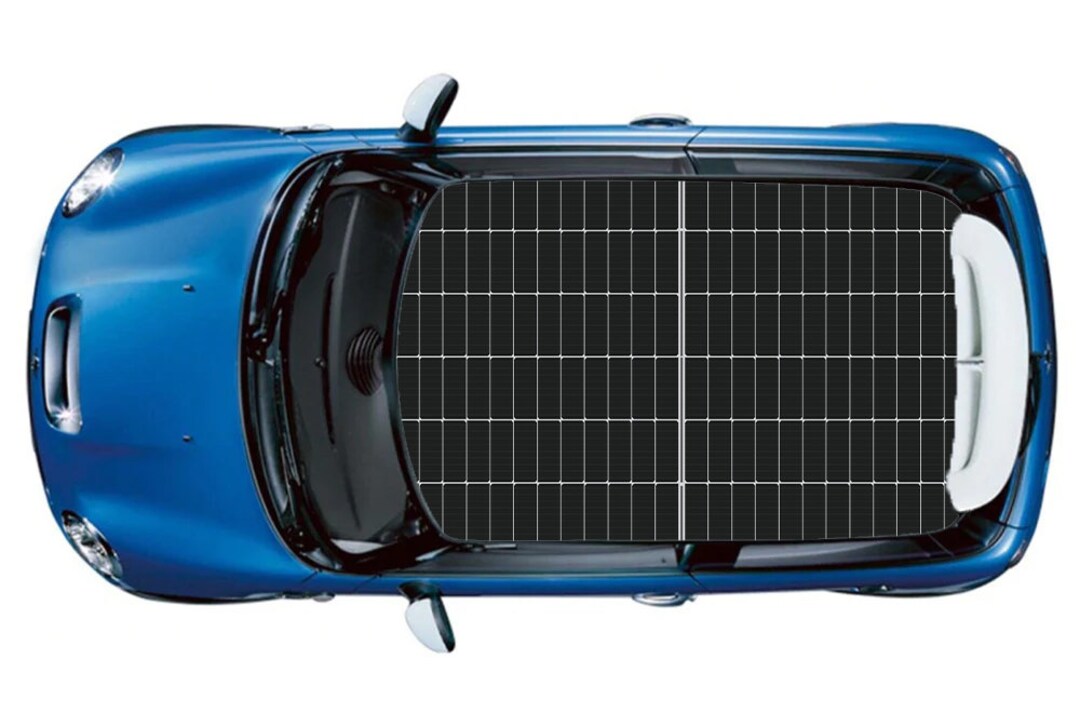 Mini Cooper Solar Panel Glass Roof Wrap Vinyl Graphic Decal Sticker ...