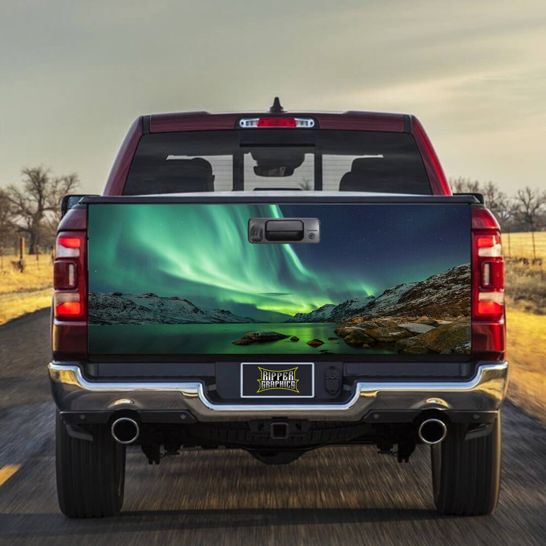 Northern Lights Truck Tailgate Wrap Vinyl Graphic Decal Sticker Wrap - Etsy