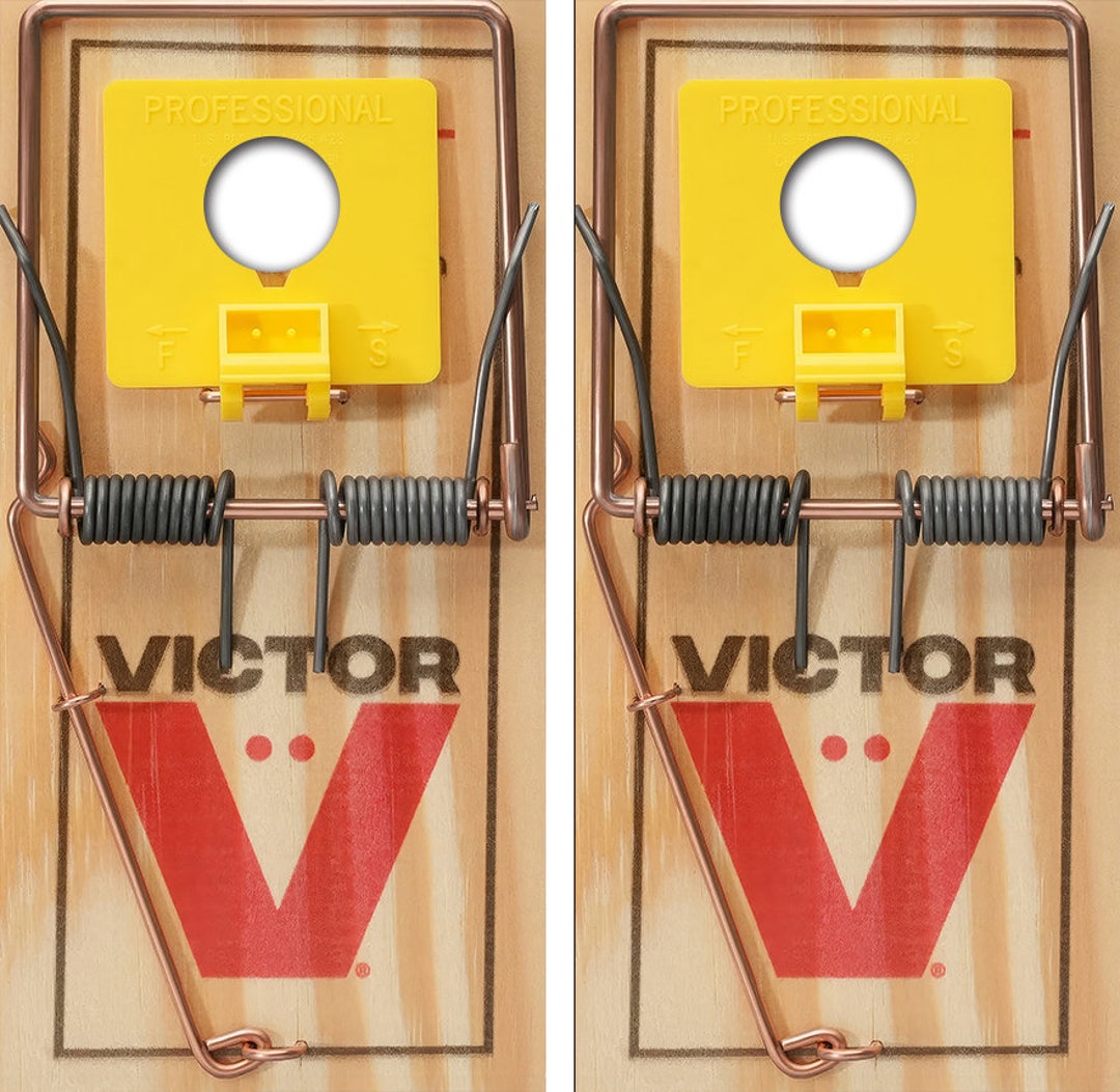 Mouse Trap Cornhole Board Skin Wraps FREE LAMINATE - Etsy