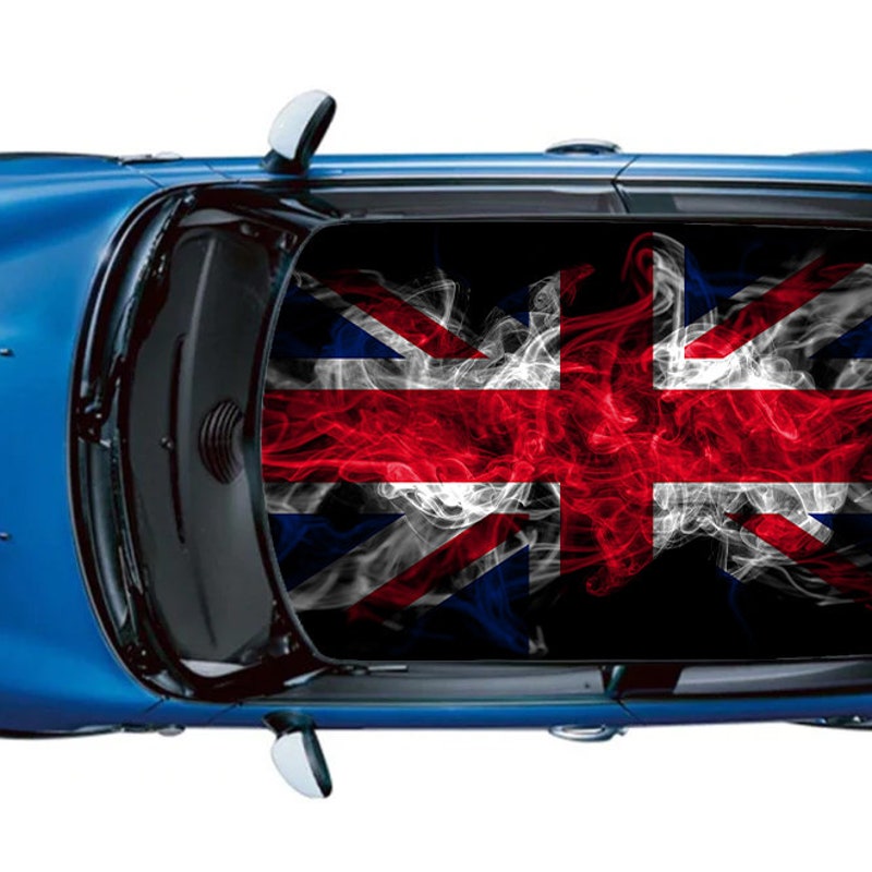 Roof Vinyl Flag Decal - Etsy