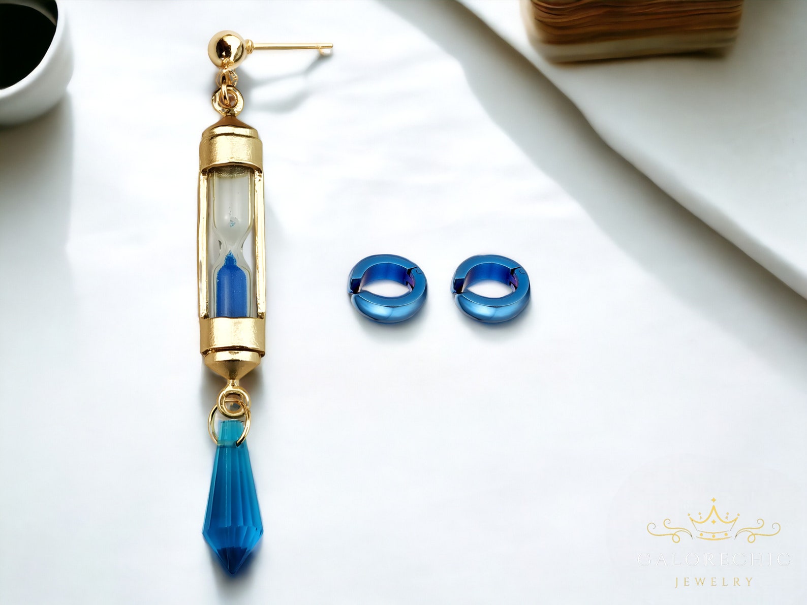 Anime Vanitas Earrings Jewellry, Hourglass Earrings, Anime Jewelry ...