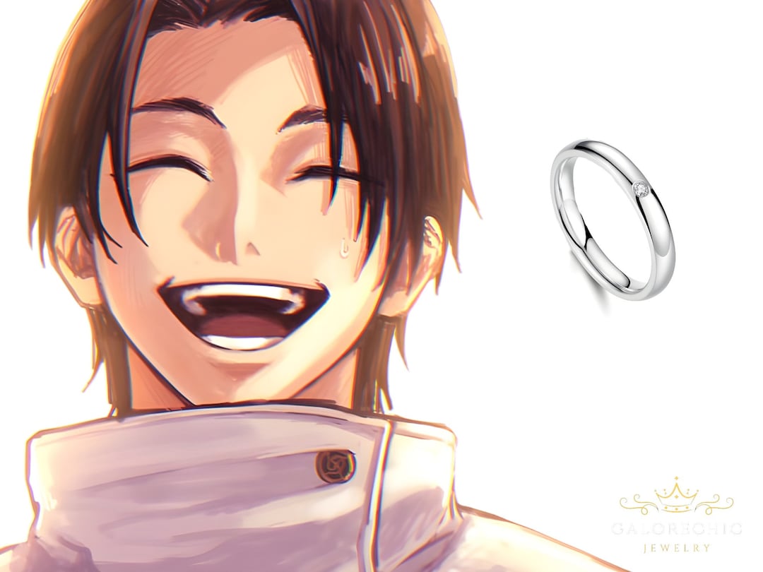 Anime JJK Yuta Okkotsu Ring, Promise Ring Jewellry, Cosplay Jewellries ...