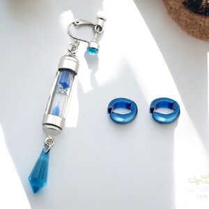 Anime Vanitas Earrings Jewellry, Hourglass Earrings, Anime Jewelry ...