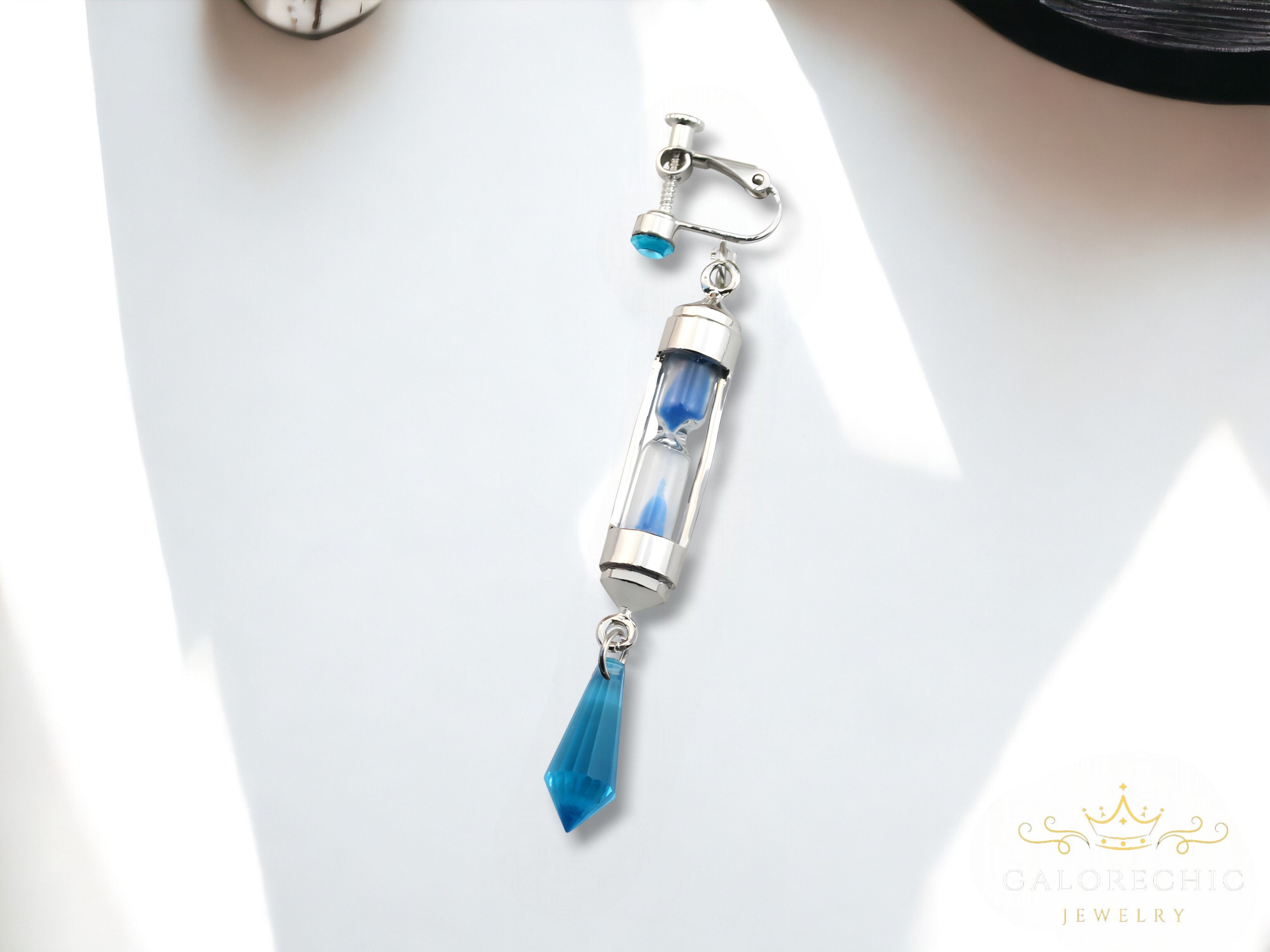 Anime Vanitas Earrings Jewellry, Hourglass Earrings, Anime Jewelry ...