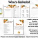 Editable - Orange (cuties) Baby Shower Game Booklet - 8 Pages - Answer ...