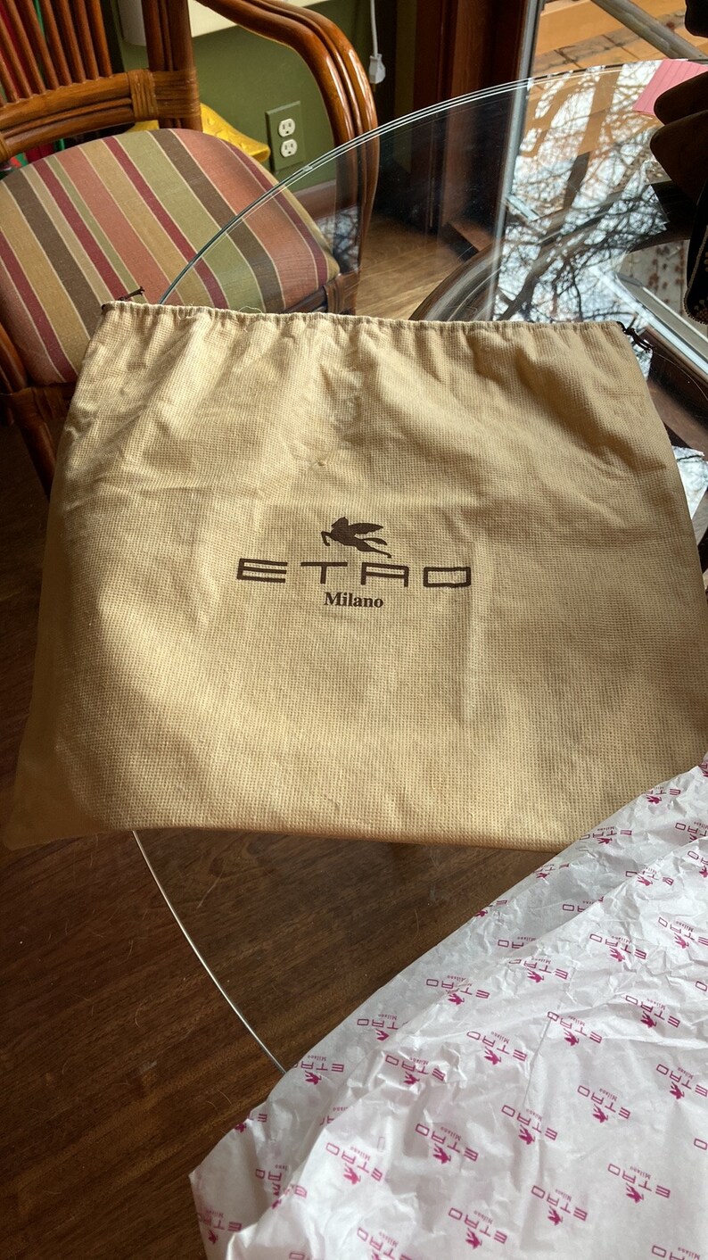 Vintage Suede Purse and Gloves Paisley - Etsy